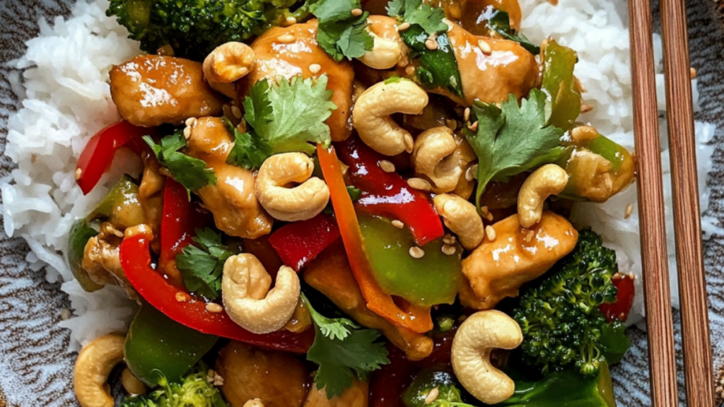 Kyckling med Cashewnötter: Snabbt, Enkelt & Supergott!