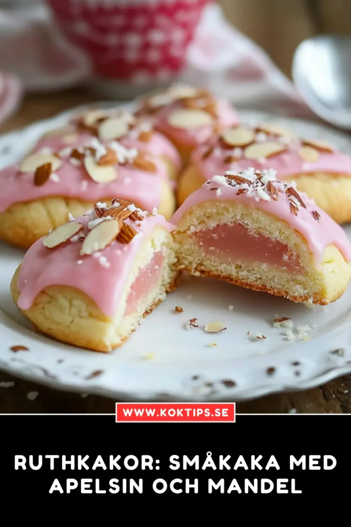 Ruthkakor: småkaka med apelsin och mandel - koktips