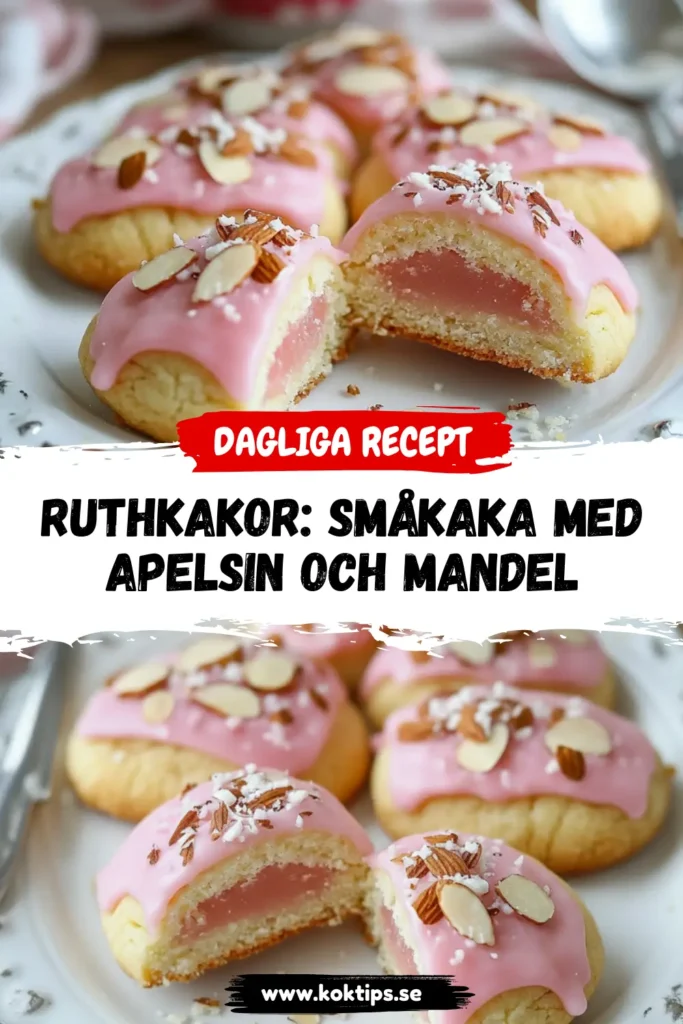 Ruthkakor: småkaka med apelsin och mandel - koktips